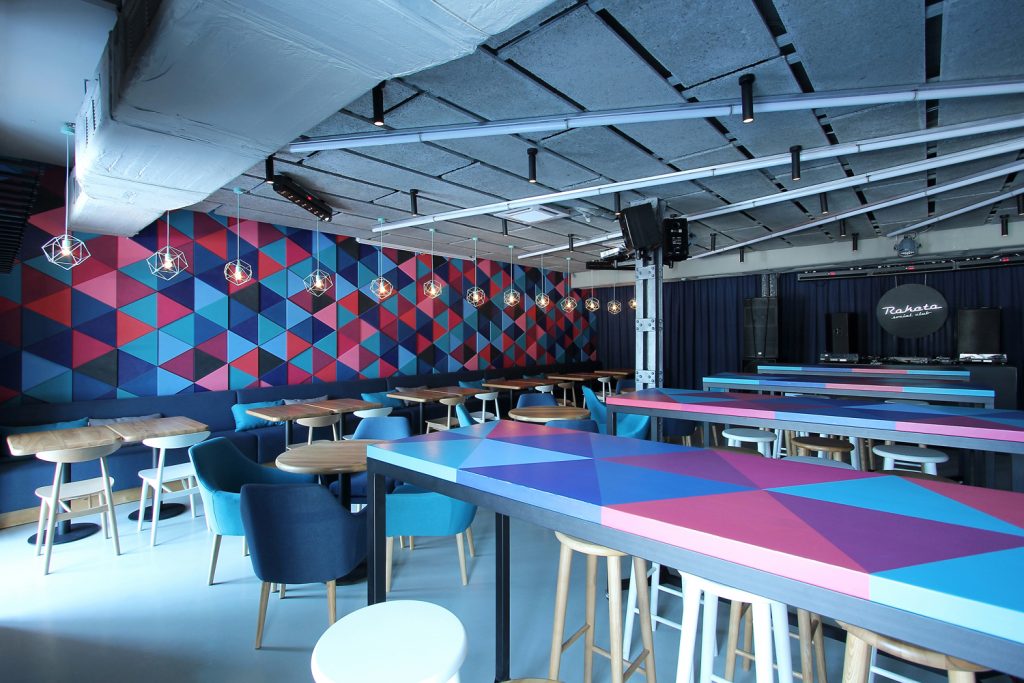 Social club with a spice of modernism by designer Ramūnas Manikas