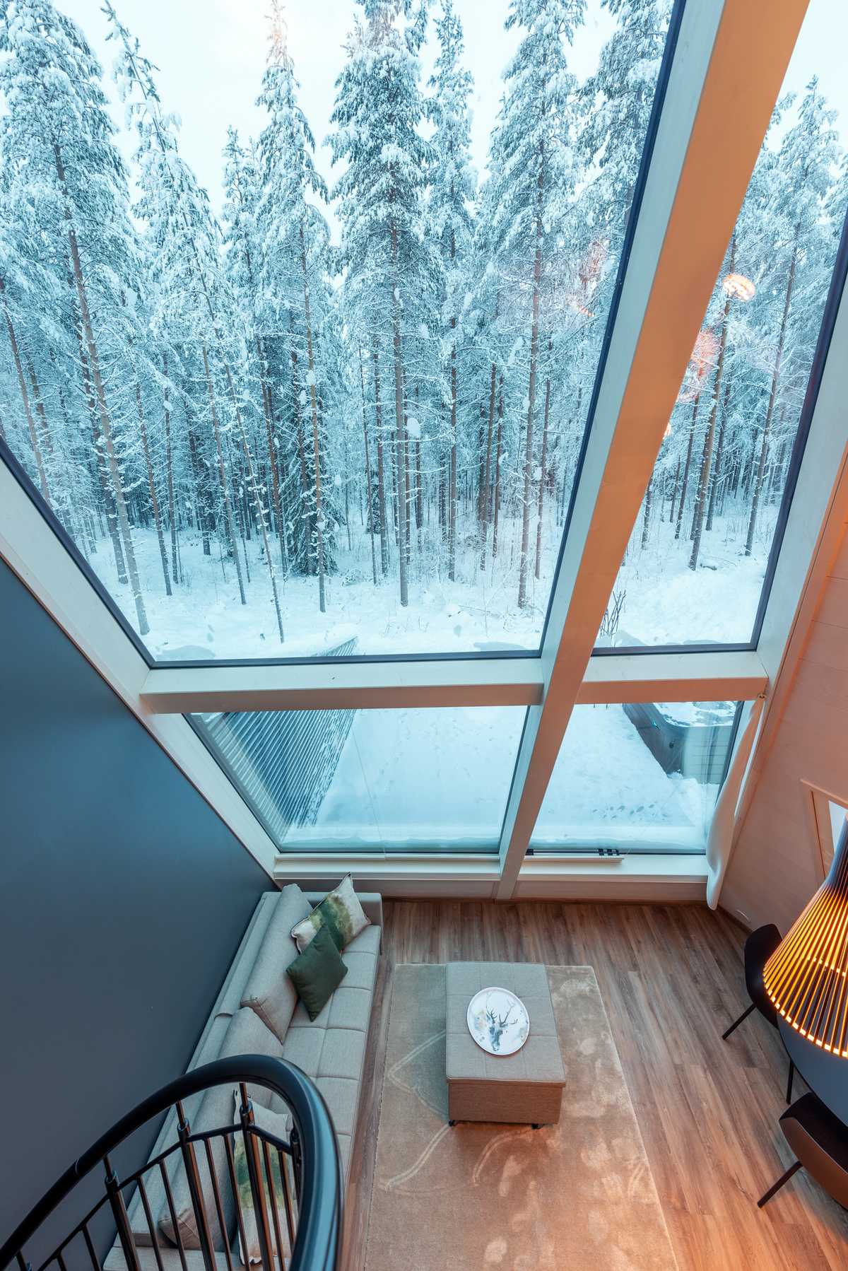 Glass Resort In Rovaniemi, Lapland By VOID Architecture