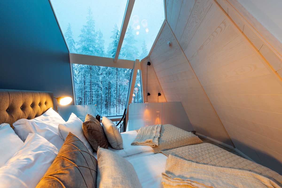 Glass Resort In Rovaniemi, Lapland By VOID Architecture