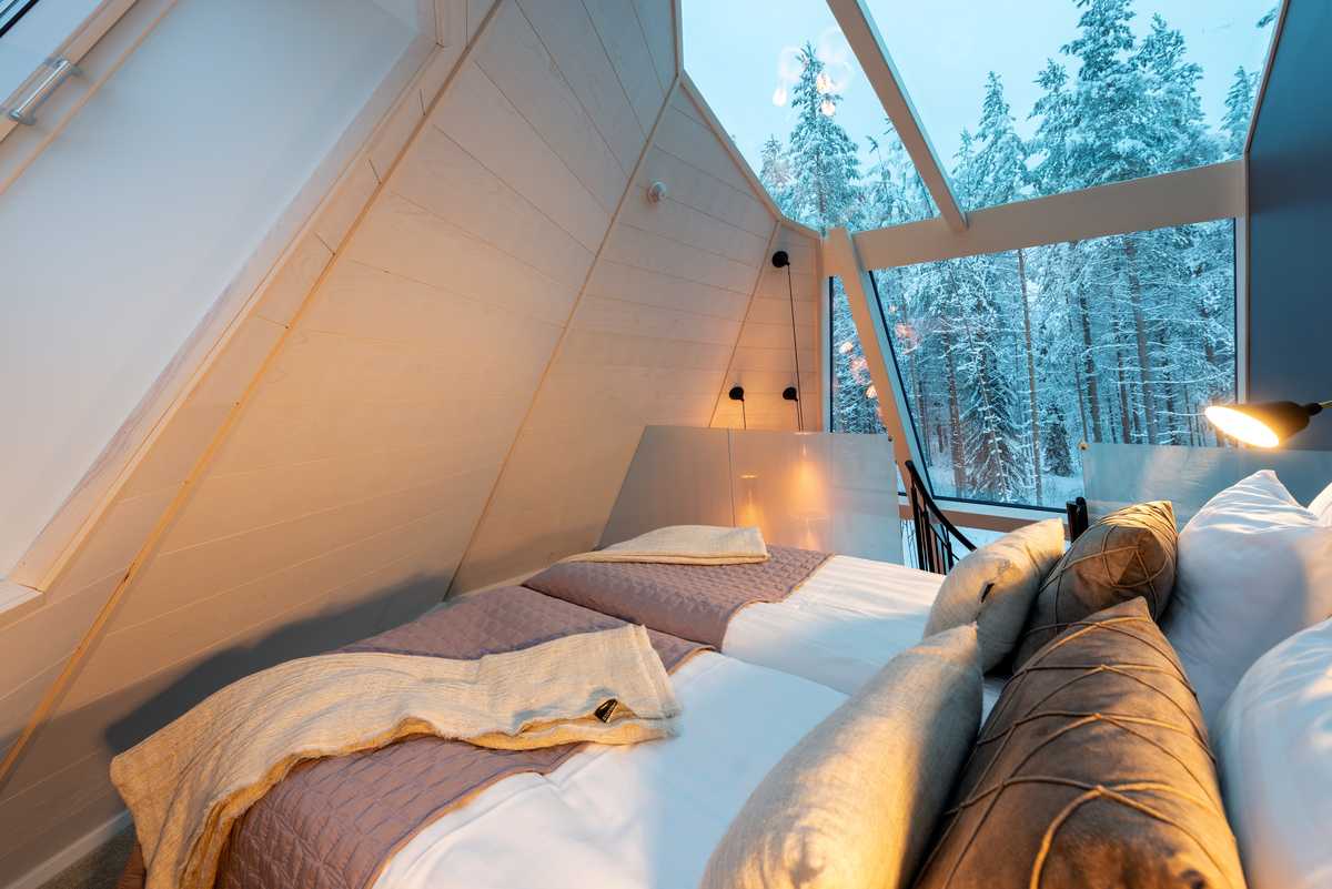 Glass Resort In Rovaniemi, Lapland By VOID Architecture