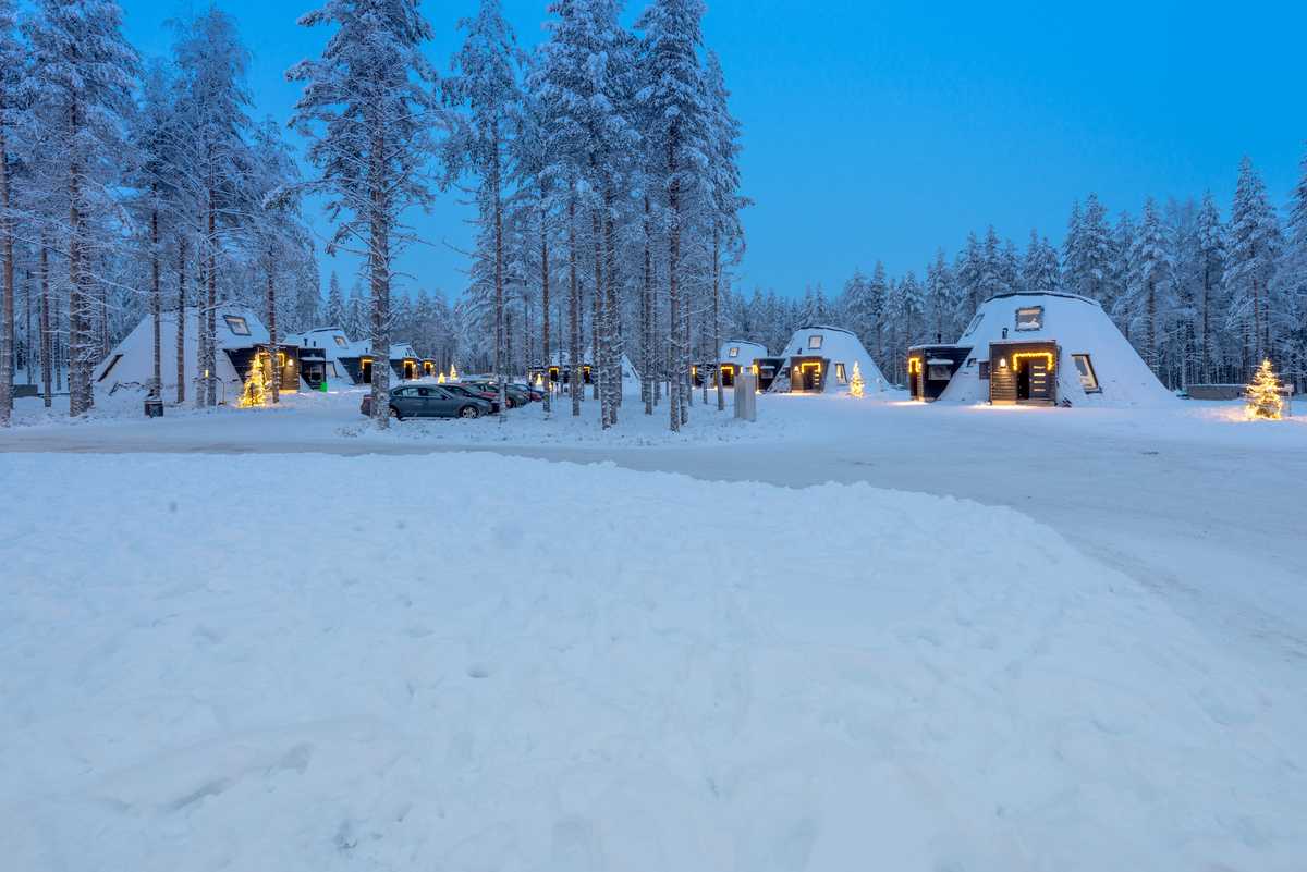 Glass Resort In Rovaniemi, Lapland By VOID Architecture