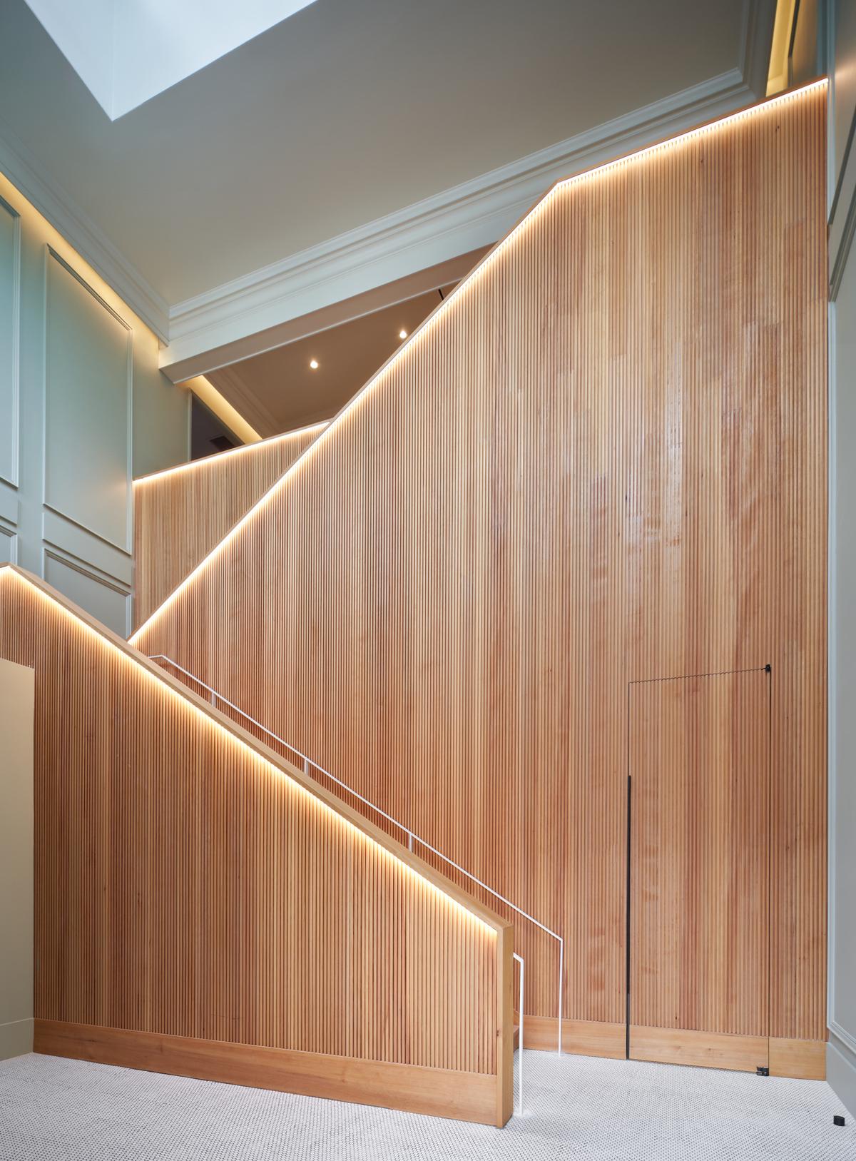 A renovation of a 1880's office building lobby by MAGIC architecture