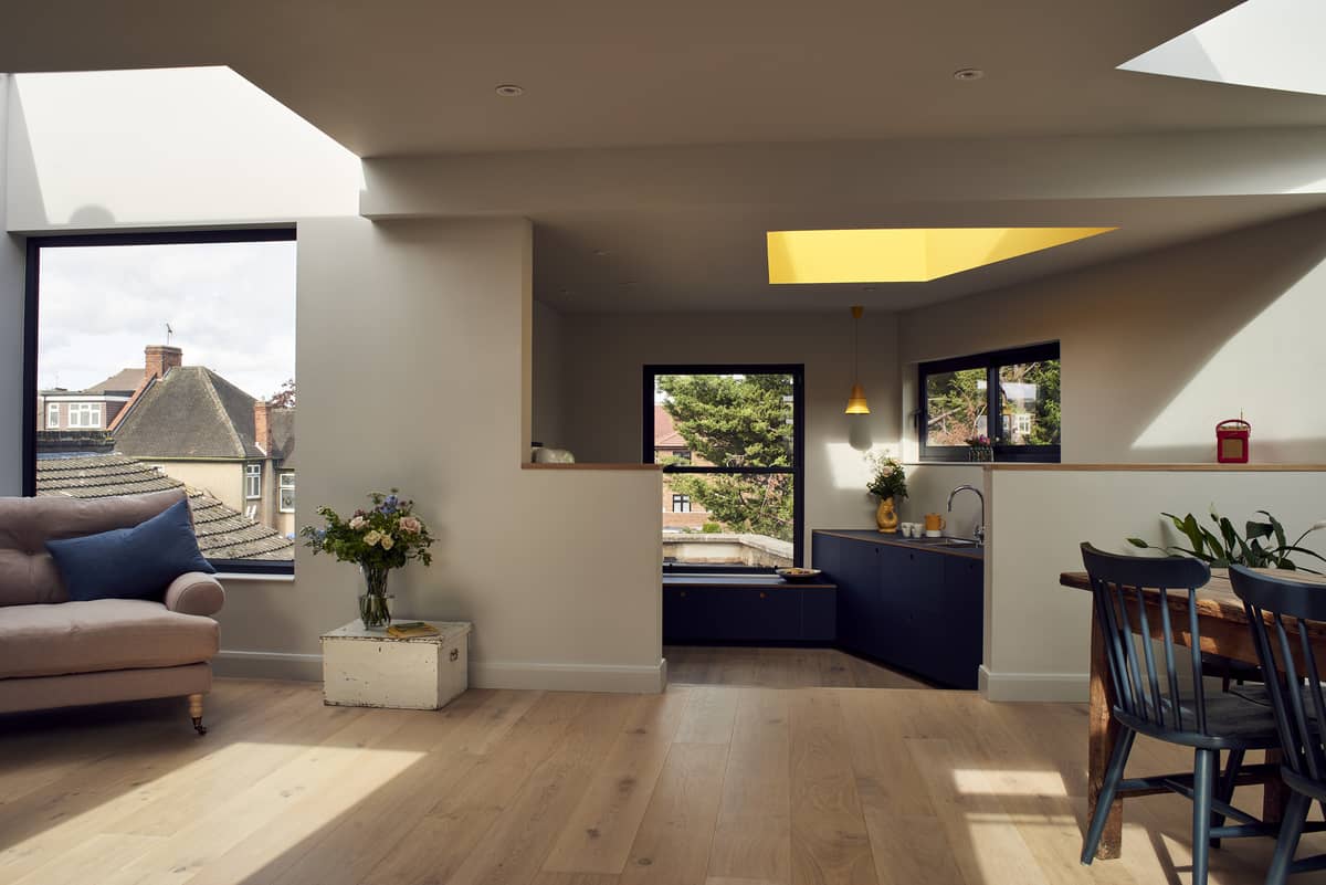 Loft Conversion and Roof Extension by Mitchell + Corti Architects